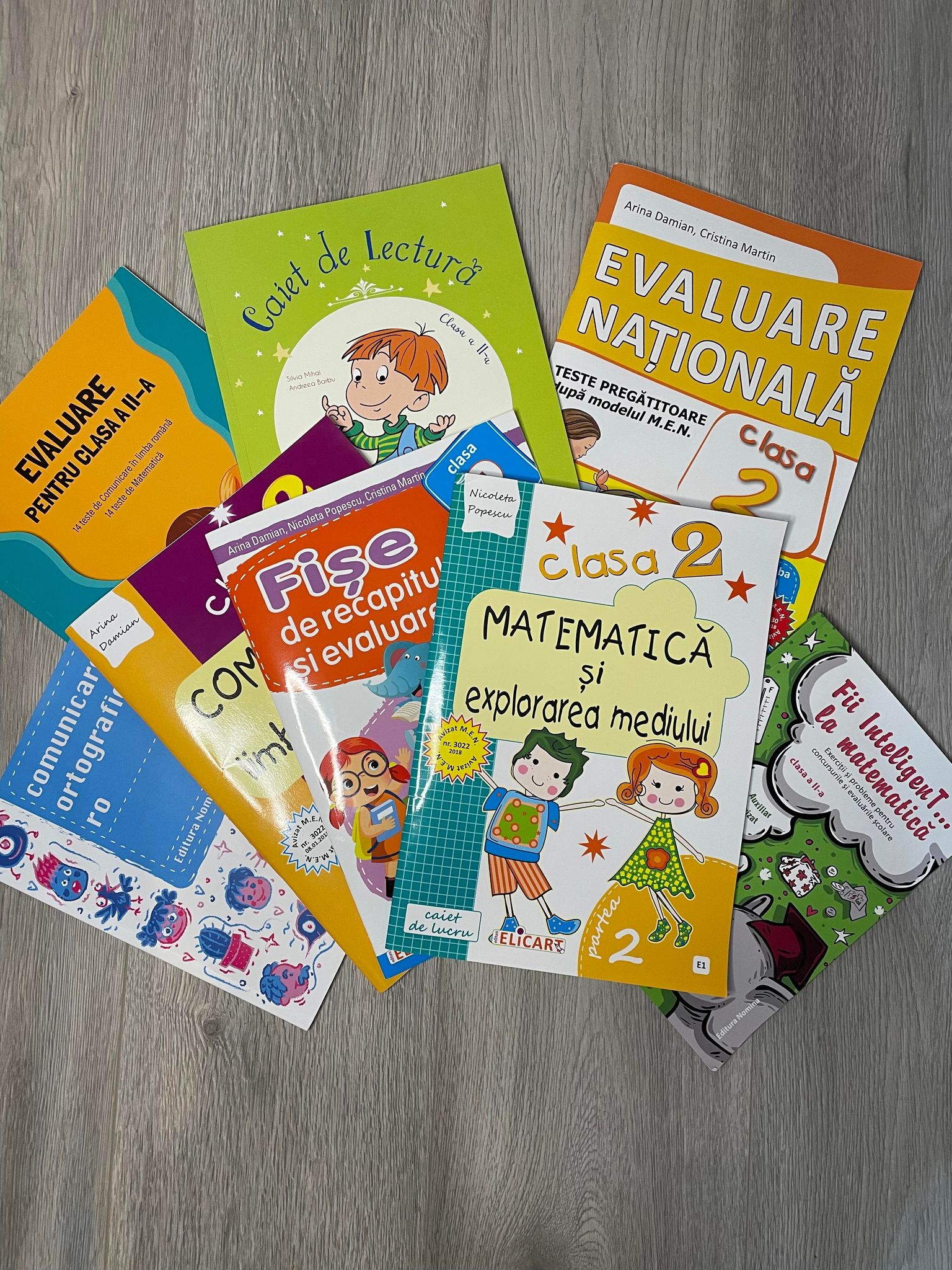 Exersăm și acasă cu copiii. Culegeri potrivite pentru clasa a II a