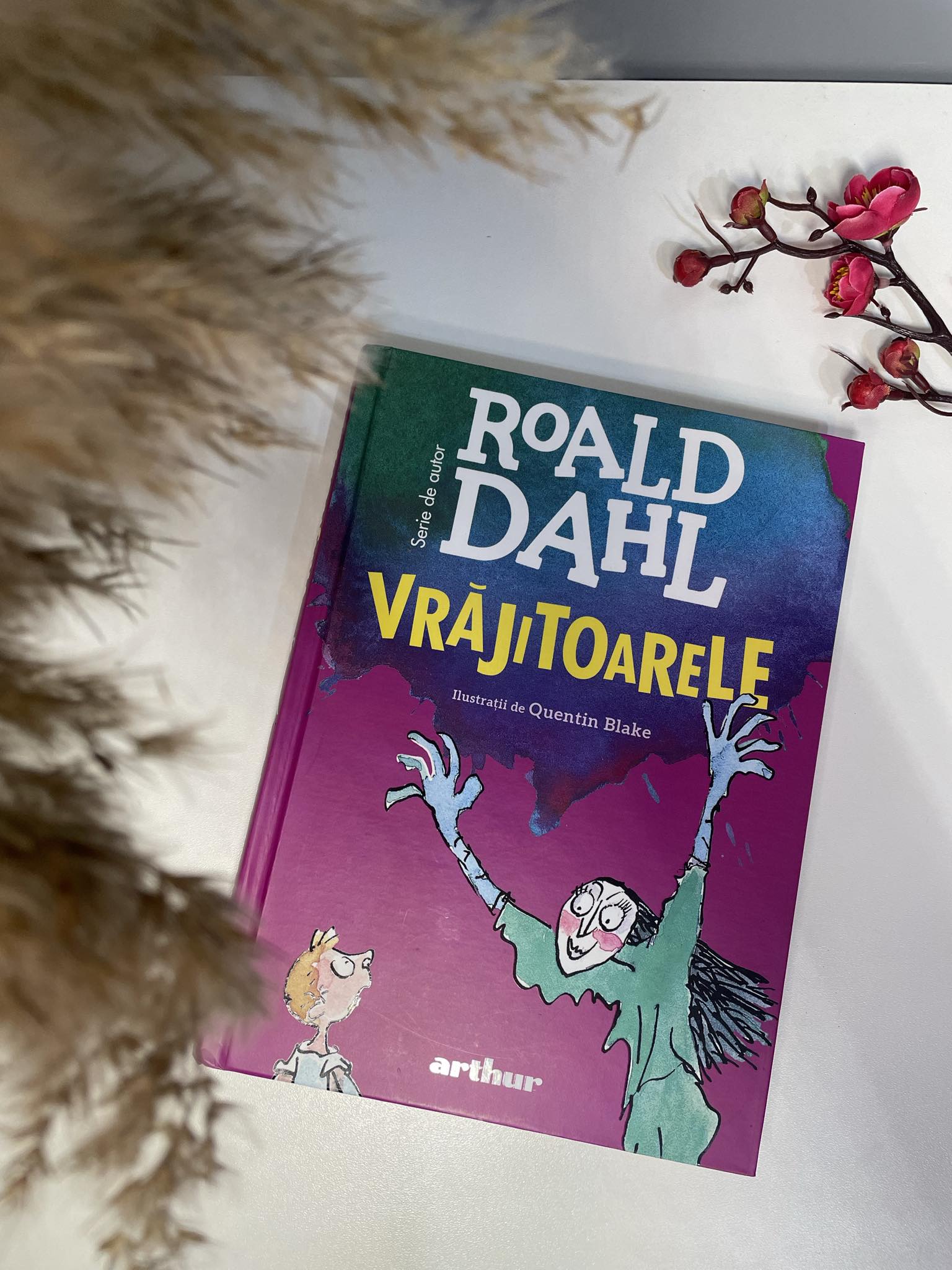 Cristina citește: Vrăjitoarele scrisă de Roald Dahl
